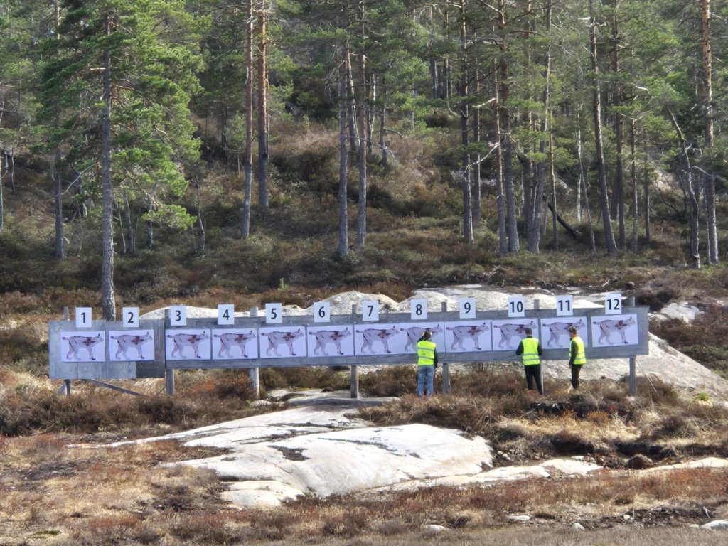 Jaktfelttrening med salong - Gjerstad JFF