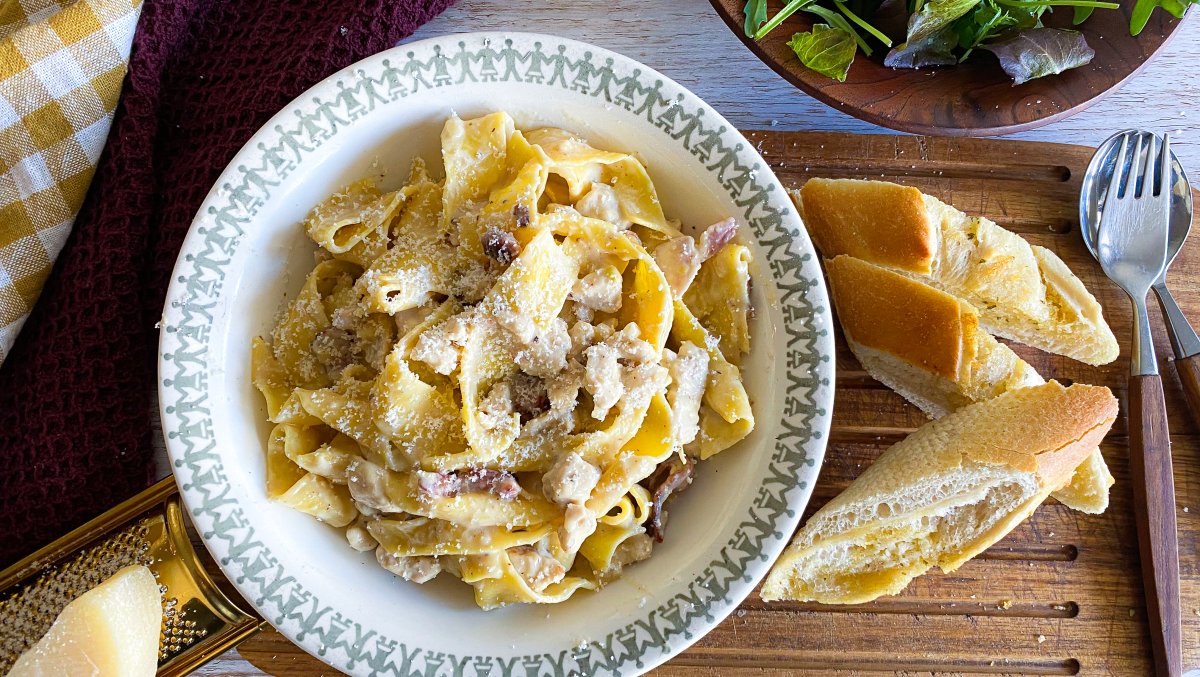 Kremet pasta med andebryst - NJFF