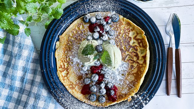 Pannekake med bær - NJFF