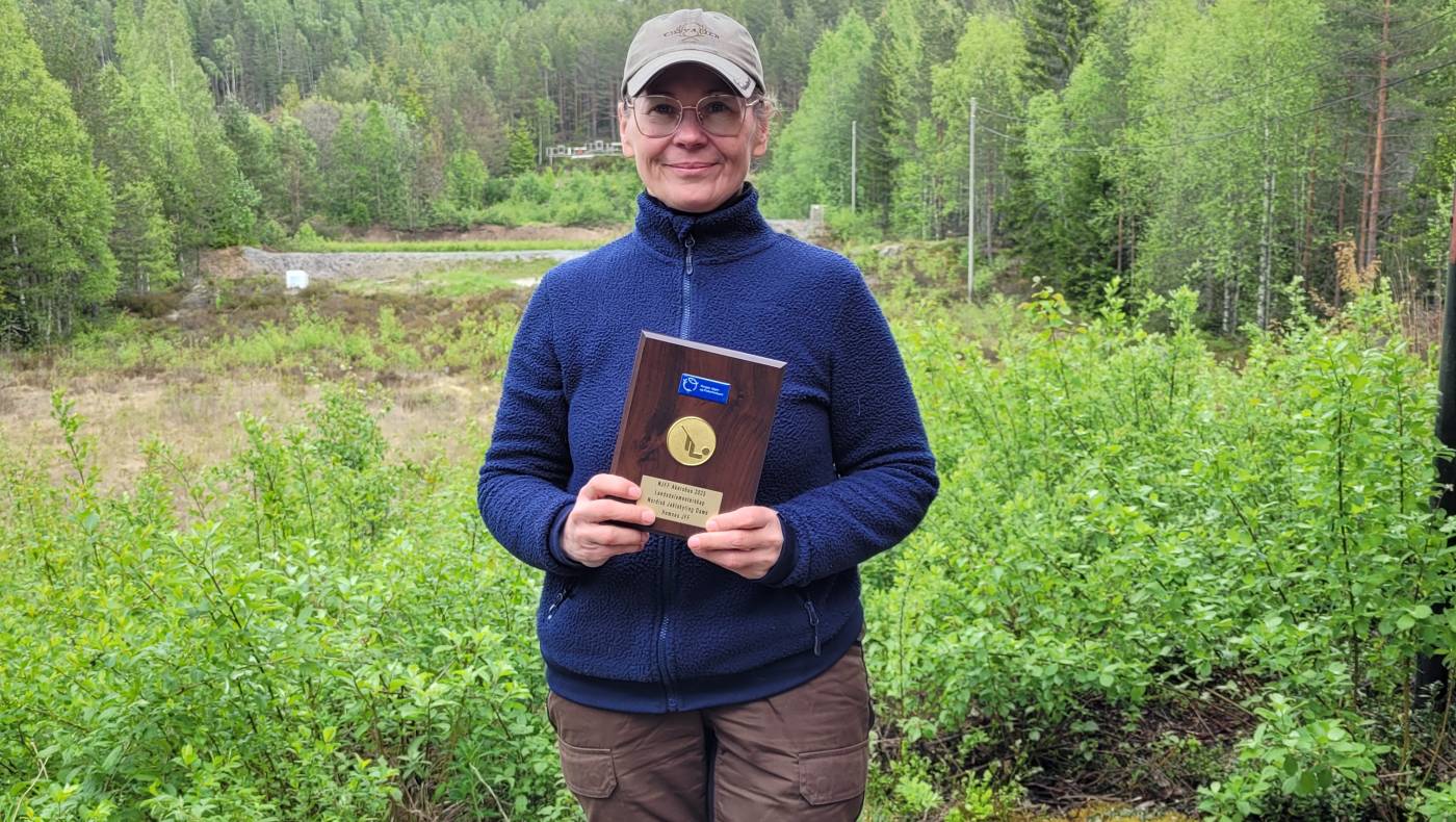 Siv Eriksen best i kvinneklassen på LM nordisk jaktskyting - NJFF Østfold