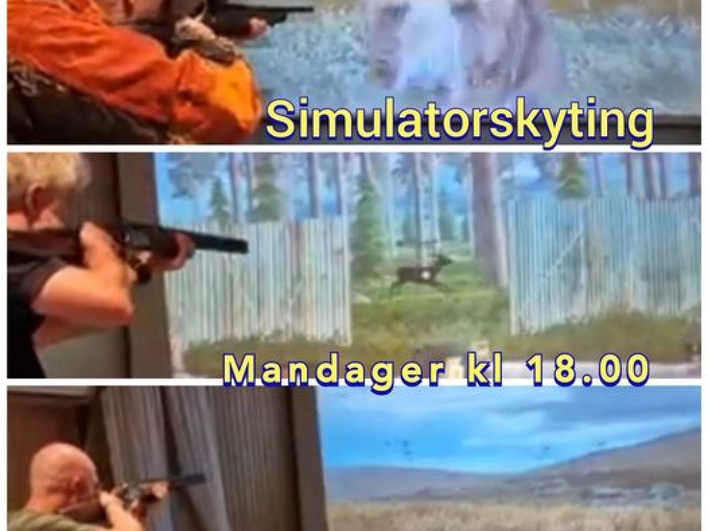 Simulatorskyting - Båstad GJFF